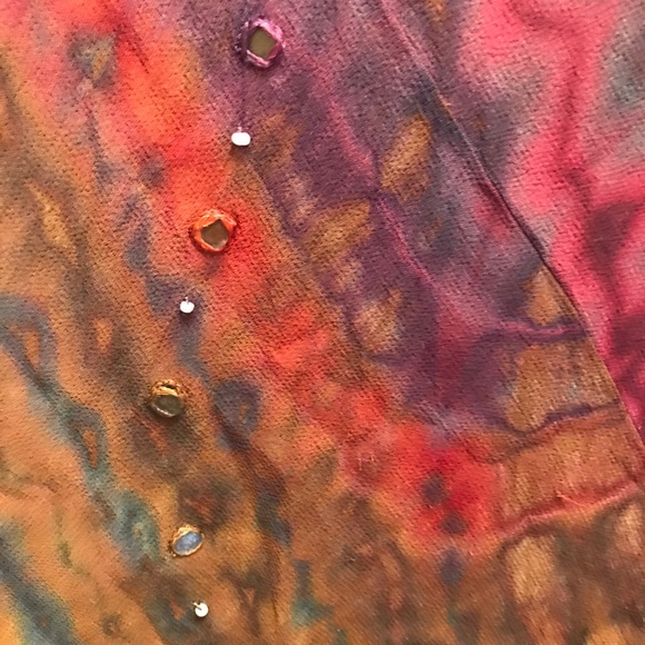 Tops | Carter Smith Tie Dye Silk Top | Poshmark